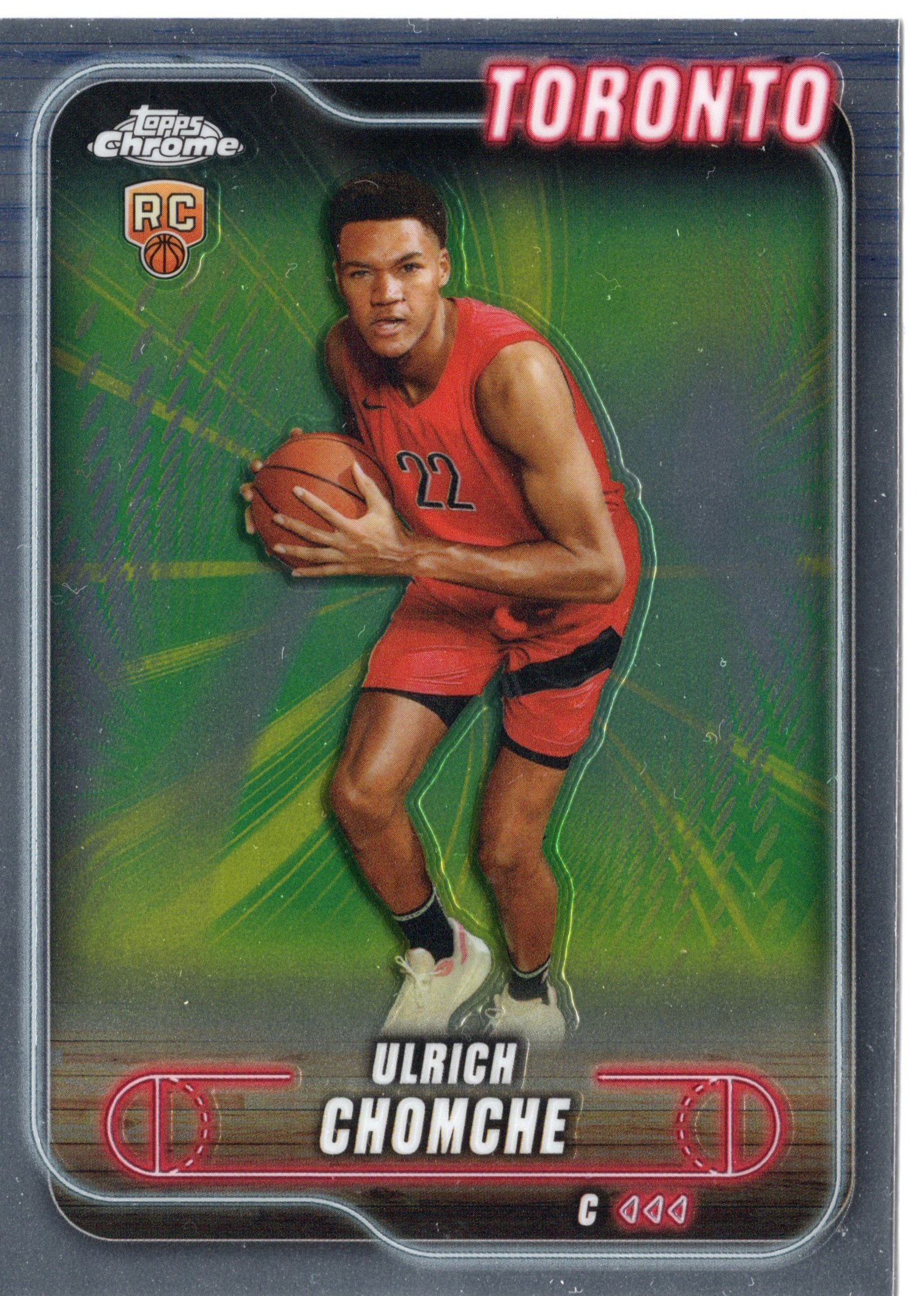 2024-25 Topps Chrome #191 Ulrich Chomche RC – Euro Elite Cards