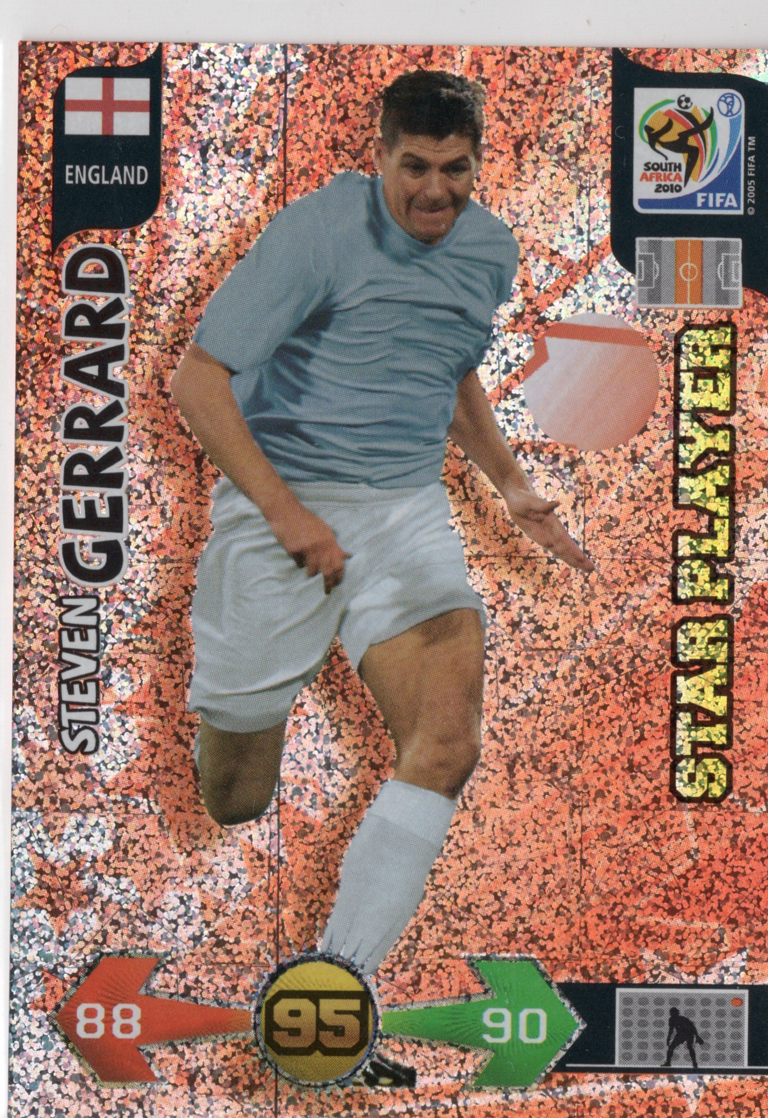 2010 Panini Adrenalyn XL FIFA World Cup Star Players #NNO Steven ...