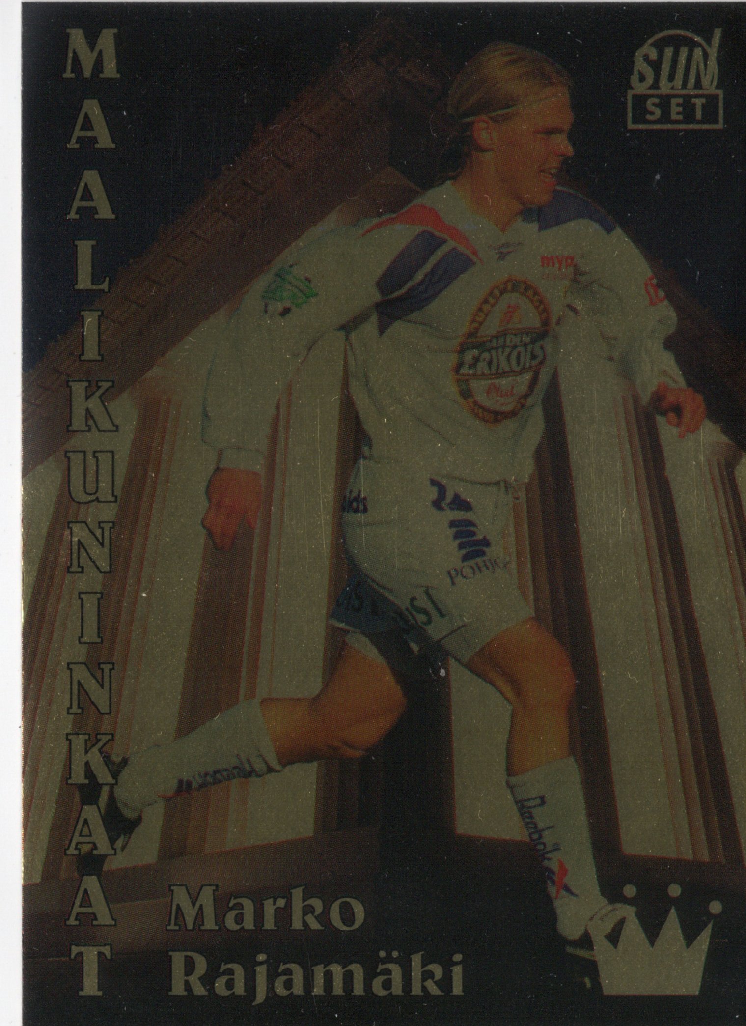 1995 SunSet Finland Veikkausliiga Maalikuninkaat #2 Marko Rajamäki ...
