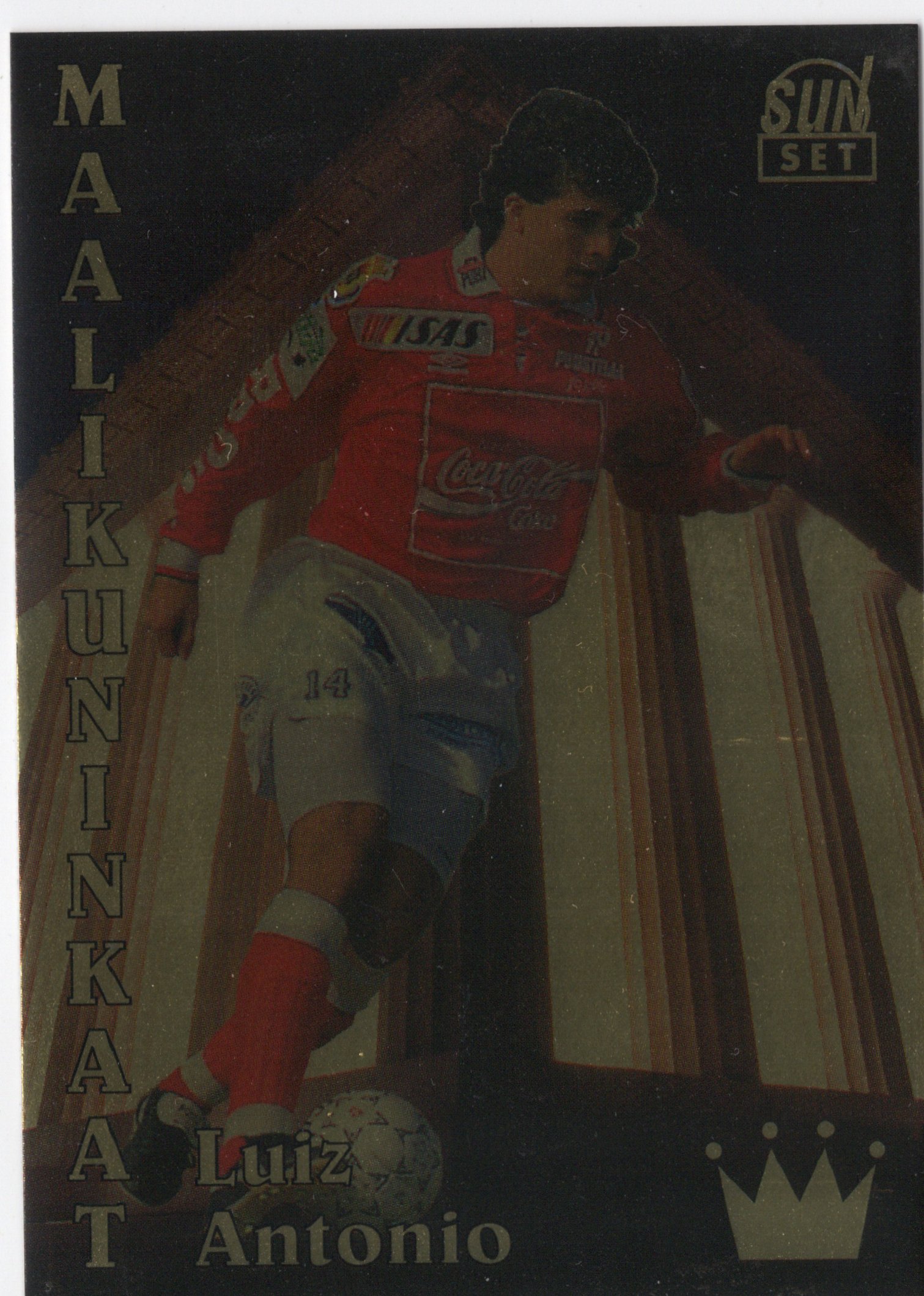 1995 SunSet Finland Veikkausliiga Maalikuninkaat #4 Luiz Antonio – Euro ...