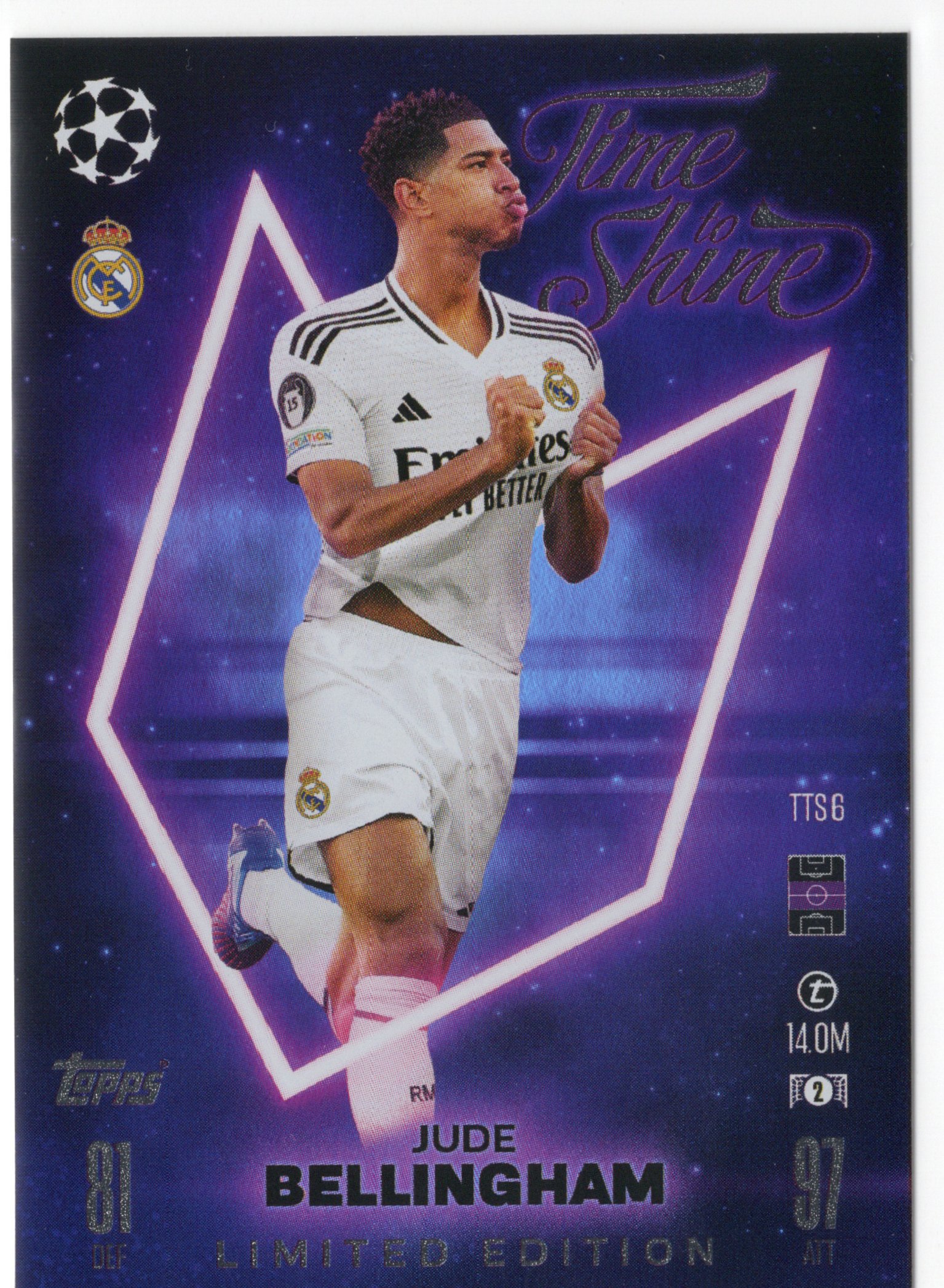 2024-25 Topps Match Attax UEFA Club Competitions Limited Edition Time ...