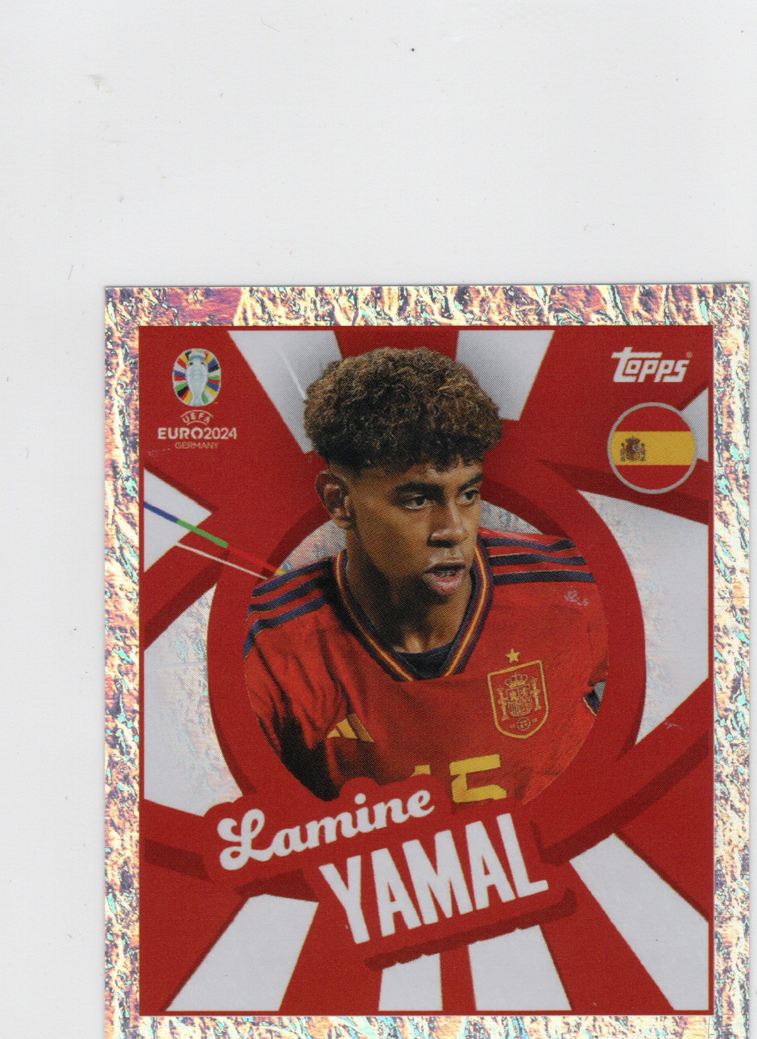 2024 Topps UEFA Euro Stickers #ESPPTW Lamine Yamal – Euro Elite Cards