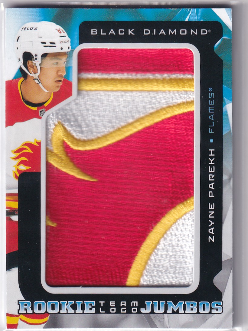 2025-26 Black Diamond Rookie Team Logo Jumbo Puzzle Patch #RTLZP Zayne ...