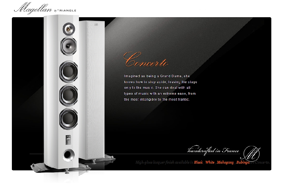 Esittelypari Triangle Magellan Concerto – Laatulaite Hifi